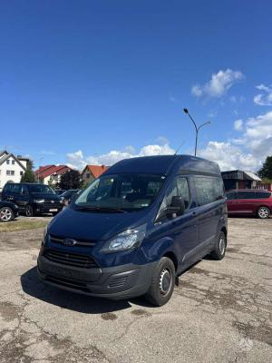 Zils Ford Tourneo Custom 2016 Klaipėda, ar dzinēja tilpumu 2.00 L un nobraukumu 106 tūkst. km par 11900 €, foto 1 vietnē AUTOMOTO.COM.LV