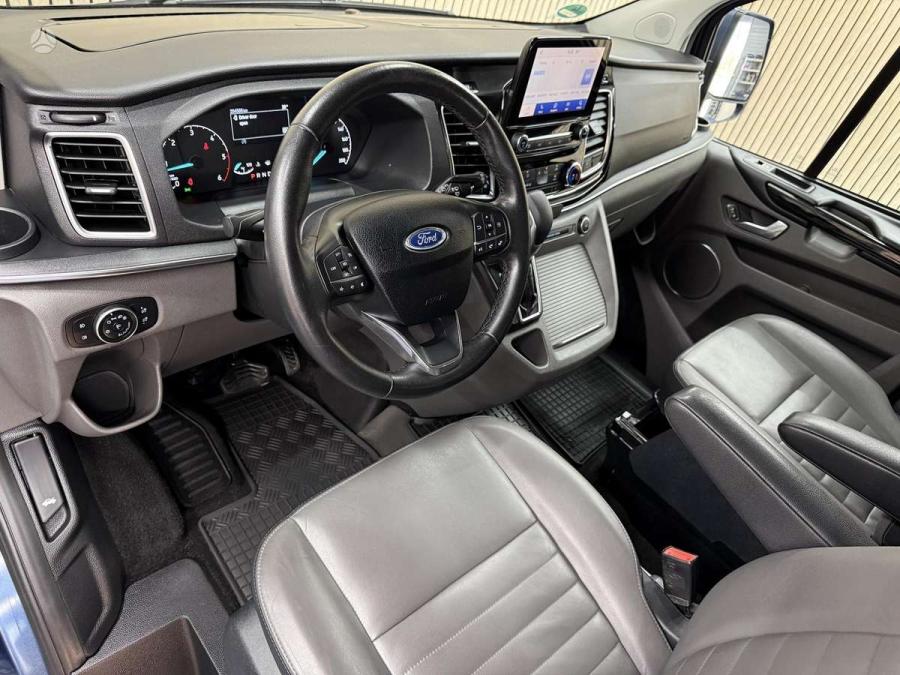 Blue Ford Tourneo Custom 2019 in Marijampole, with an engine capacity of 2.00 L and mileage of 205 thousand km for 21900 €, photo 3 on AUTOMOTO.COM.LV