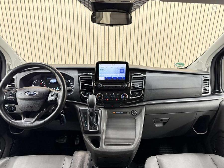 Blue Ford Tourneo Custom 2019 in Marijampole, with an engine capacity of 2.00 L and mileage of 205 thousand km for 21900 €, photo 20 on AUTOMOTO.COM.LV