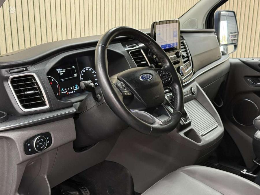 Blue Ford Tourneo Custom 2019 in Marijampole, with an engine capacity of 2.00 L and mileage of 205 thousand km for 21900 €, photo 21 on AUTOMOTO.COM.LV