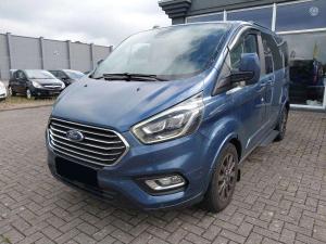 Blue Ford Tourneo Custom 2021 in Vilnius, with an engine capacity of 2.00 L and mileage of 200 thousand km for 23190 €, photo  on AUTOMOTO.COM.LV