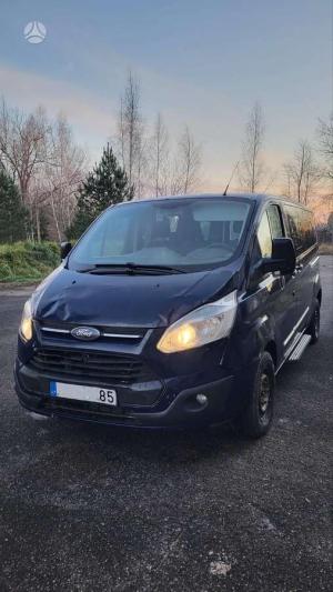 Blue Ford Tourneo Custom 2013 in Anyksciai, with an engine capacity of 2.20 L and mileage of 379 thousand km for 4200 €, photo 8 on AUTOMOTO.COM.LV