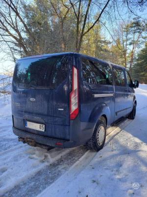 Blue Ford Tourneo Custom 2013 in Anyksciai, with an engine capacity of 2.20 L and mileage of 379 thousand km for 4200 €, photo 9 on AUTOMOTO.COM.LV