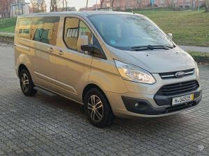 Brown Ford Tourneo Custom 2016 in Kretinga, with an engine capacity of 2.20 L and mileage of 263 thousand km for 12500 €, photo 4 on AUTOMOTO.COM.LV