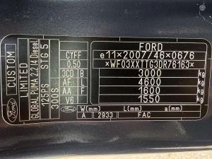 Pelēks Ford Tourneo Custom 2013 Kauņa, ar dzinēja tilpumu 2.20 L un nobraukumu 253 tūkst. km par 12190 €, foto 44 vietnē AUTOMOTO.COM.LV