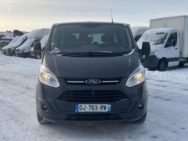 Pelēks Ford Tourneo Custom 2014 Tauragė, ar dzinēja tilpumu 2.20 L un nobraukumu 270 tūkst. km par 10300 €, foto 2 vietnē AUTOMOTO.COM.LV