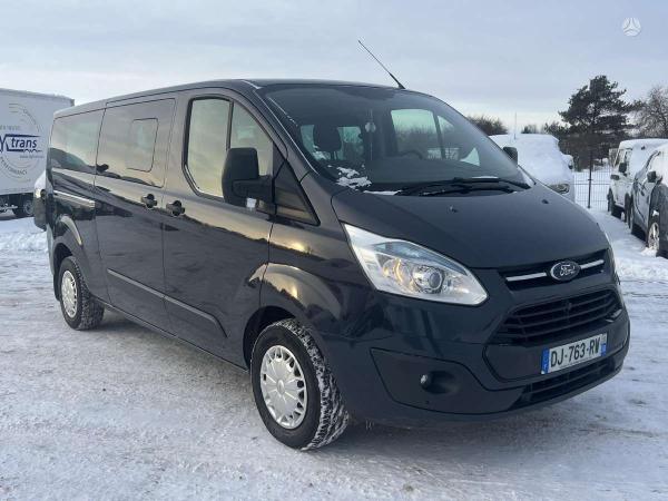 Pelēks Ford Tourneo Custom 2014 Tauragė, ar dzinēja tilpumu 2.20 L un nobraukumu 270 tūkst. km par 10300 €, foto 3 vietnē AUTOMOTO.COM.LV