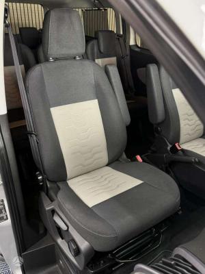Grey Ford Tourneo Custom 2017 in Marijampole, with an engine capacity of 2.00 L and mileage of 119 thousand km for 15900 €, photo 11 on AUTOMOTO.COM.LV