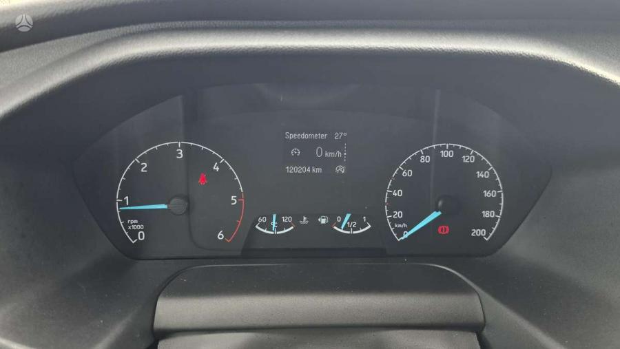 Grey Ford Tourneo Custom 2019 in Klaipeda, with an engine capacity of 2.00 L and mileage of 120 thousand km for 22700 €, photo 15 on AUTOMOTO.COM.LV