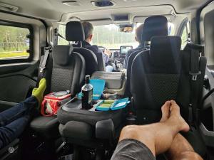 Pelēks Ford Tourneo Custom 2020 Viļņa, ar dzinēja tilpumu 2.00 L un nobraukumu 167 tūkst. km par 22900 €, foto 12 vietnē AUTOMOTO.COM.LV