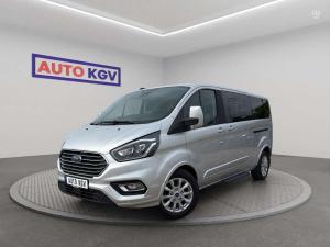 Grey Ford Tourneo Custom 2022 in Kaunas, with an engine capacity of 2.00 L and mileage of 77 thousand km for 29999 €, photo  on AUTOMOTO.COM.LV