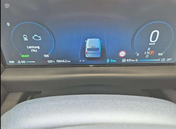 Grey Ford Tourneo Custom 2025 in Klaipeda, with an engine capacity of 2.49 L and mileage of 16 thousand km for 22700 €, photo 7 on AUTOMOTO.COM.LV