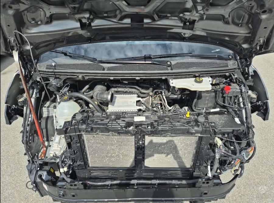 Grey Ford Tourneo Custom 2025 in Klaipeda, with an engine capacity of 2.00 L and mileage of 16 thousand km for 13800 €, photo 11 on AUTOMOTO.COM.LV