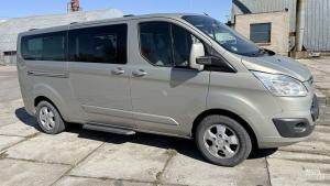 Grey Ford Tourneo Custom 2015 in Palanga, with an engine capacity of 2.20 L and mileage of 404 thousand km for 9000 €, photo  on AUTOMOTO.COM.LV
