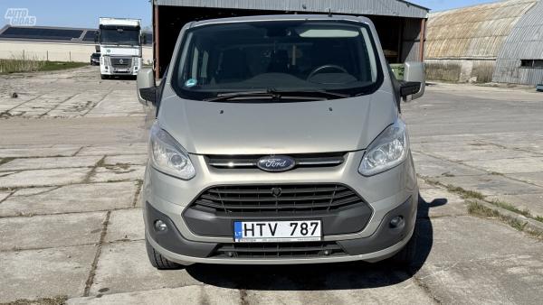 Grey Ford Tourneo Custom 2015 in Palanga, with an engine capacity of 2.20 L and mileage of 404 thousand km for 9000 €, photo 2 on AUTOMOTO.COM.LV