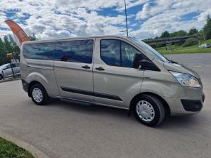 Grey Ford Tourneo Custom 2015 in Kaunas, with an engine capacity of 2.20 L and mileage of 290 thousand km for 12990 €, photo 6 on AUTOMOTO.COM.LV