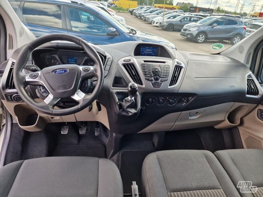 Grey Ford Tourneo Custom 2015 in Kaunas, with an engine capacity of 2.20 L and mileage of 290 thousand km for 12990 €, photo 12 on AUTOMOTO.COM.LV