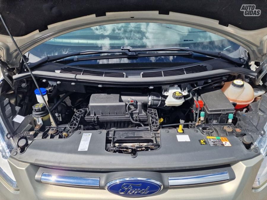 Grey Ford Tourneo Custom 2015 in Kaunas, with an engine capacity of 2.20 L and mileage of 290 thousand km for 12990 €, photo 31 on AUTOMOTO.COM.LV