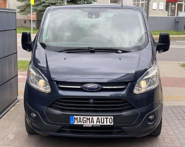 Pelēks Ford Tourneo Custom 2014 Marijampole, ar dzinēja tilpumu 2.20 L un nobraukumu 163 tūkst. km par 12999 €, foto 4 vietnē AUTOMOTO.COM.LV