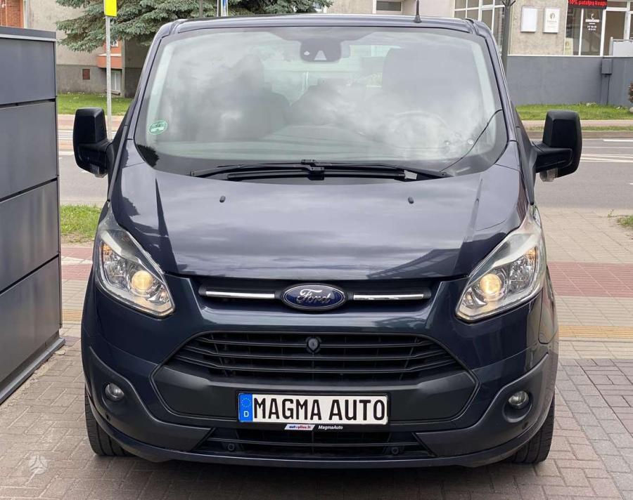 Pelēks Ford Tourneo Custom 2014 Marijampole, ar dzinēja tilpumu 2.20 L un nobraukumu 163 tūkst. km par 12999 €, foto 4 vietnē AUTOMOTO.COM.LV
