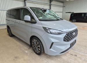 Pelēks Ford Tourneo Custom 2026 Klaipėda, ar dzinēja tilpumu 2.00 L un nobraukumu 9 tūkst. km par 8300 €, foto  vietnē AUTOMOTO.COM.LV