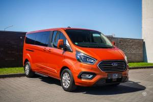 Orange Ford Tourneo Custom 2020 in Marijampole, with an engine capacity of 2.00 L and mileage of 176 thousand km for 20950 €, photo  on AUTOMOTO.COM.LV