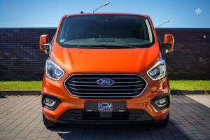 Orange Ford Tourneo Custom 2020 in Marijampole, with an engine capacity of 2.00 L and mileage of 176 thousand km for 20950 €, photo 4 on AUTOMOTO.COM.LV