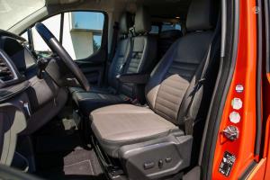 Orange Ford Tourneo Custom 2020 in Marijampole, with an engine capacity of 2.00 L and mileage of 176 thousand km for 20950 €, photo 19 on AUTOMOTO.COM.LV