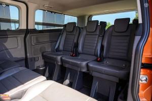 Orange Ford Tourneo Custom 2020 in Marijampole, with an engine capacity of 2.00 L and mileage of 176 thousand km for 20950 €, photo 25 on AUTOMOTO.COM.LV