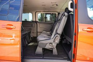 Orange Ford Tourneo Custom 2020 in Marijampole, with an engine capacity of 2.00 L and mileage of 176 thousand km for 20950 €, photo 26 on AUTOMOTO.COM.LV