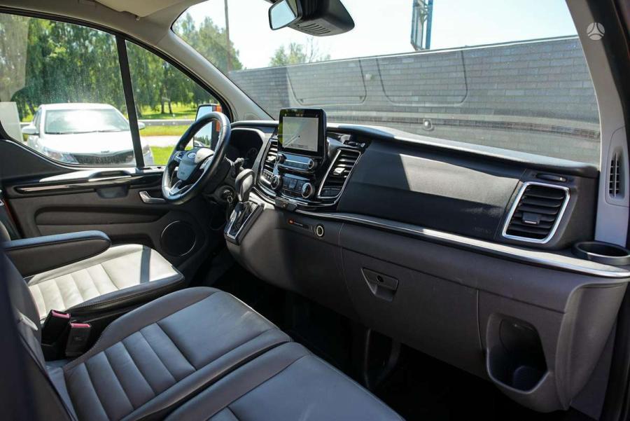 Orange Ford Tourneo Custom 2020 in Marijampole, with an engine capacity of 2.00 L and mileage of 176 thousand km for 20950 €, photo 32 on AUTOMOTO.COM.LV