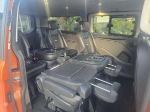 Orange Ford Tourneo Custom 2021 in Vilnius, with an engine capacity of 2.00 L and mileage of 71 thousand km for 31000 €, photo 9 on AUTOMOTO.COM.LV