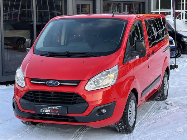 Sarkans Ford Tourneo Custom 2014 Kėdainiai, ar dzinēja tilpumu 2.20 L un nobraukumu 257 tūkst. km par 11500 €, foto 2 vietnē AUTOMOTO.COM.LV
