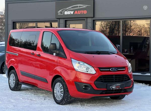 Sarkans Ford Tourneo Custom 2014 Kėdainiai, ar dzinēja tilpumu 2.20 L un nobraukumu 257 tūkst. km par 11500 €, foto 5 vietnē AUTOMOTO.COM.LV