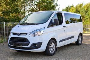 White Ford Tourneo Custom 2013 in Kretinga, with an engine capacity of 2.20 L and mileage of 301 thousand km for 9150 €, photo  on AUTOMOTO.COM.LV