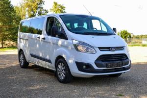 White Ford Tourneo Custom 2013 in Kretinga, with an engine capacity of 2.20 L and mileage of 301 thousand km for 9150 €, photo 4 on AUTOMOTO.COM.LV