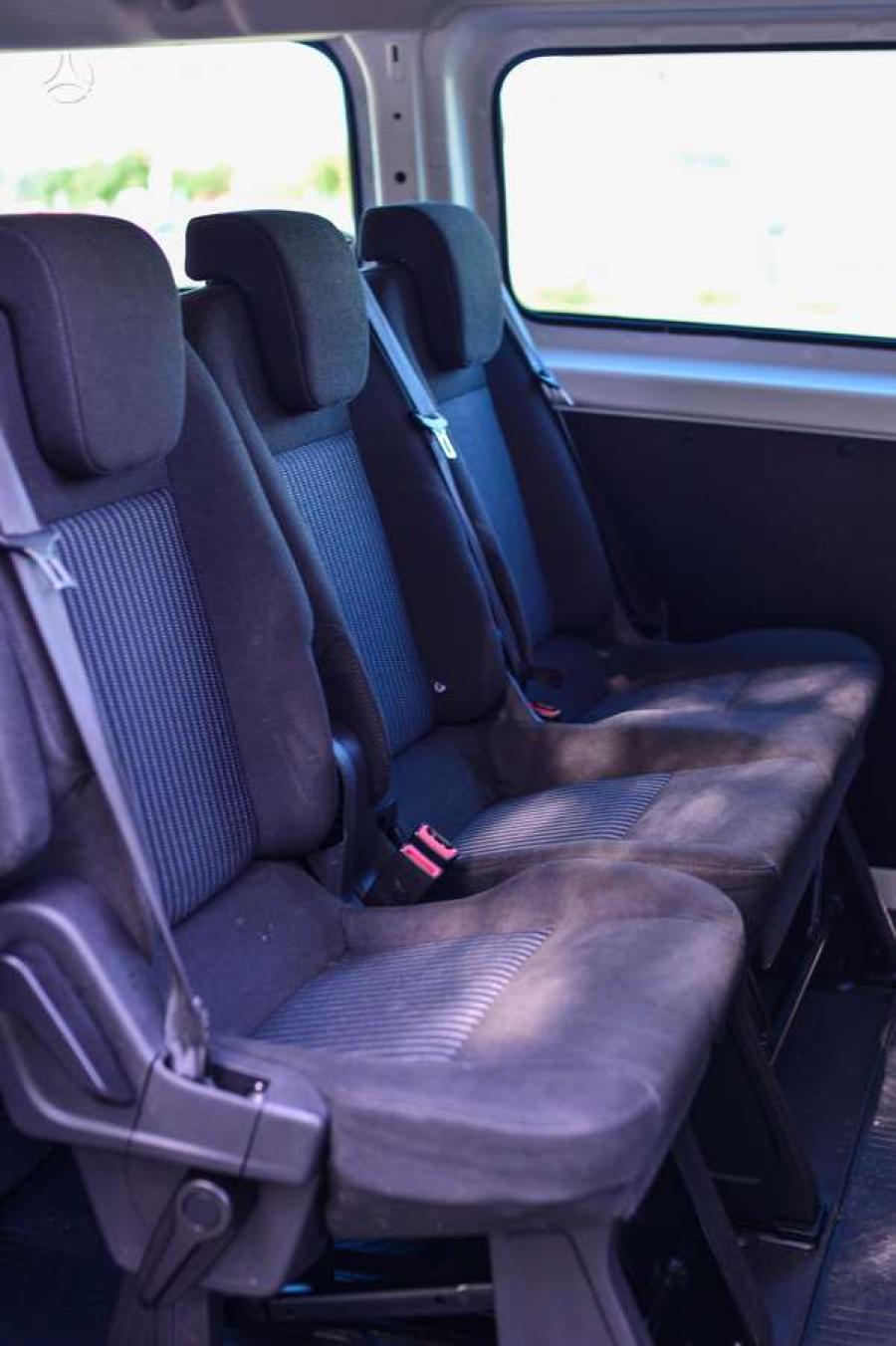 White Ford Tourneo Custom 2013 in Kretinga, with an engine capacity of 2.20 L and mileage of 301 thousand km for 9150 €, photo 11 on AUTOMOTO.COM.LV