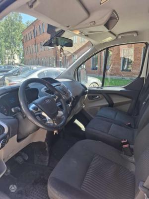 White Ford Tourneo Custom 2014 in Prienai, with an engine capacity of 2.20 L and mileage of 205 thousand km for 7900 €, photo 11 on AUTOMOTO.COM.LV