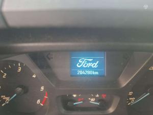 White Ford Tourneo Custom 2014 in Prienai, with an engine capacity of 2.20 L and mileage of 205 thousand km for 7900 €, photo 16 on AUTOMOTO.COM.LV