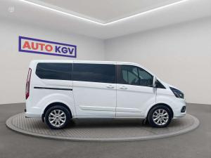 White Ford Tourneo Custom 2019 in Vilnius, with an engine capacity of 2.00 L and mileage of 243 thousand km for 21999 €, photo 6 on AUTOMOTO.COM.LV