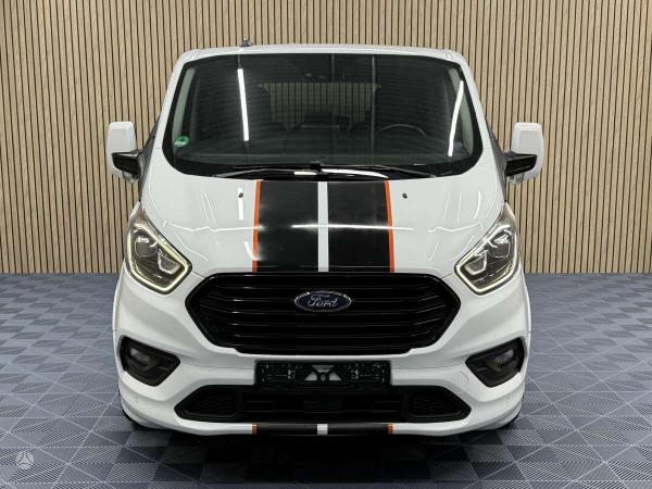 White Ford Tourneo Custom 2020 in Marijampole, with an engine capacity of 2.00 L and mileage of 232 thousand km for 22900 €, photo 3 on AUTOMOTO.COM.LV