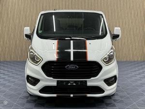 White Ford Tourneo Custom 2020 in Marijampole, with an engine capacity of 2.00 L and mileage of 232 thousand km for 22900 €, photo 4 on AUTOMOTO.COM.LV
