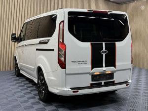 White Ford Tourneo Custom 2020 in Marijampole, with an engine capacity of 2.00 L and mileage of 232 thousand km for 22900 €, photo 6 on AUTOMOTO.COM.LV