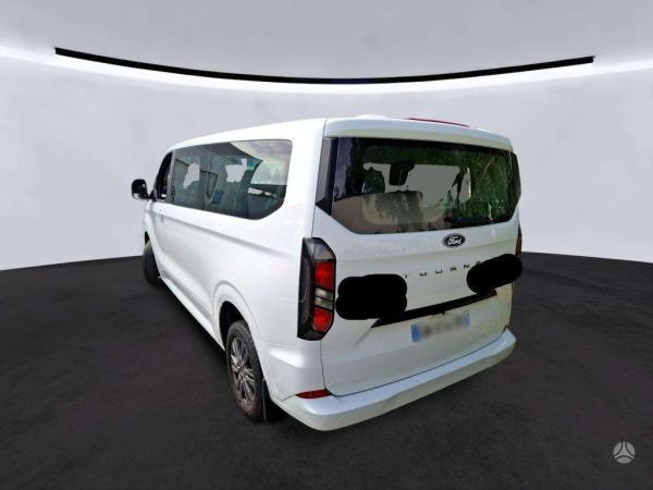 White Ford Tourneo Custom 2024 in Vilnius, with an engine capacity of 1.99 L and mileage of 65 thousand km for 35400 €, photo 3 on AUTOMOTO.COM.LV