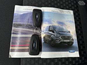 White Ford Tourneo Custom 2020 in Avizieniai, with an engine capacity of 2.00 L and mileage of 63 thousand km for 23750 €, photo 20 on AUTOMOTO.COM.LV