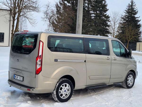 Dzeltens Ford Tourneo Custom 2015 Šauļi, ar dzinēja tilpumu 2.20 L un nobraukumu 300 tūkst. km par 11500 €, foto 5 vietnē AUTOMOTO.COM.LV