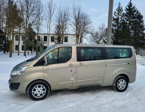 Dzeltens Ford Tourneo Custom 2015 Šauļi, ar dzinēja tilpumu 2.20 L un nobraukumu 300 tūkst. km par 11500 €, foto 14 vietnē AUTOMOTO.COM.LV