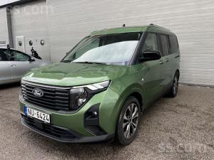Green Ford Tourneo 2024 in Riga, with an engine capacity of 1.00 L and mileage of 74 thousand km for 17995 €, photo  on AUTOMOTO.COM.LV