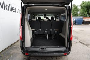 Grey Ford Tourneo 2018 in Riga, with an engine capacity of 2.00 L and mileage of 254 thousand km for 17900 €, photo 10 on AUTOMOTO.COM.LV