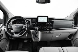 Grey Ford Tourneo 2018 in Riga, with an engine capacity of 2.00 L and mileage of 254 thousand km for 17900 €, photo 21 on AUTOMOTO.COM.LV